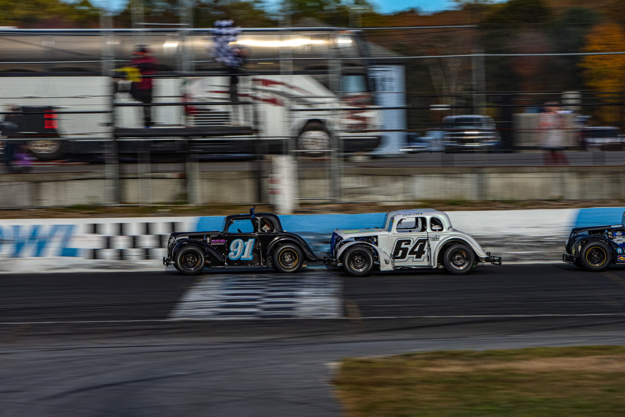 ROCCO BACK AT HOME BEHIND THE WHEEL OF A STREET STOCK; PAUL PADS ...